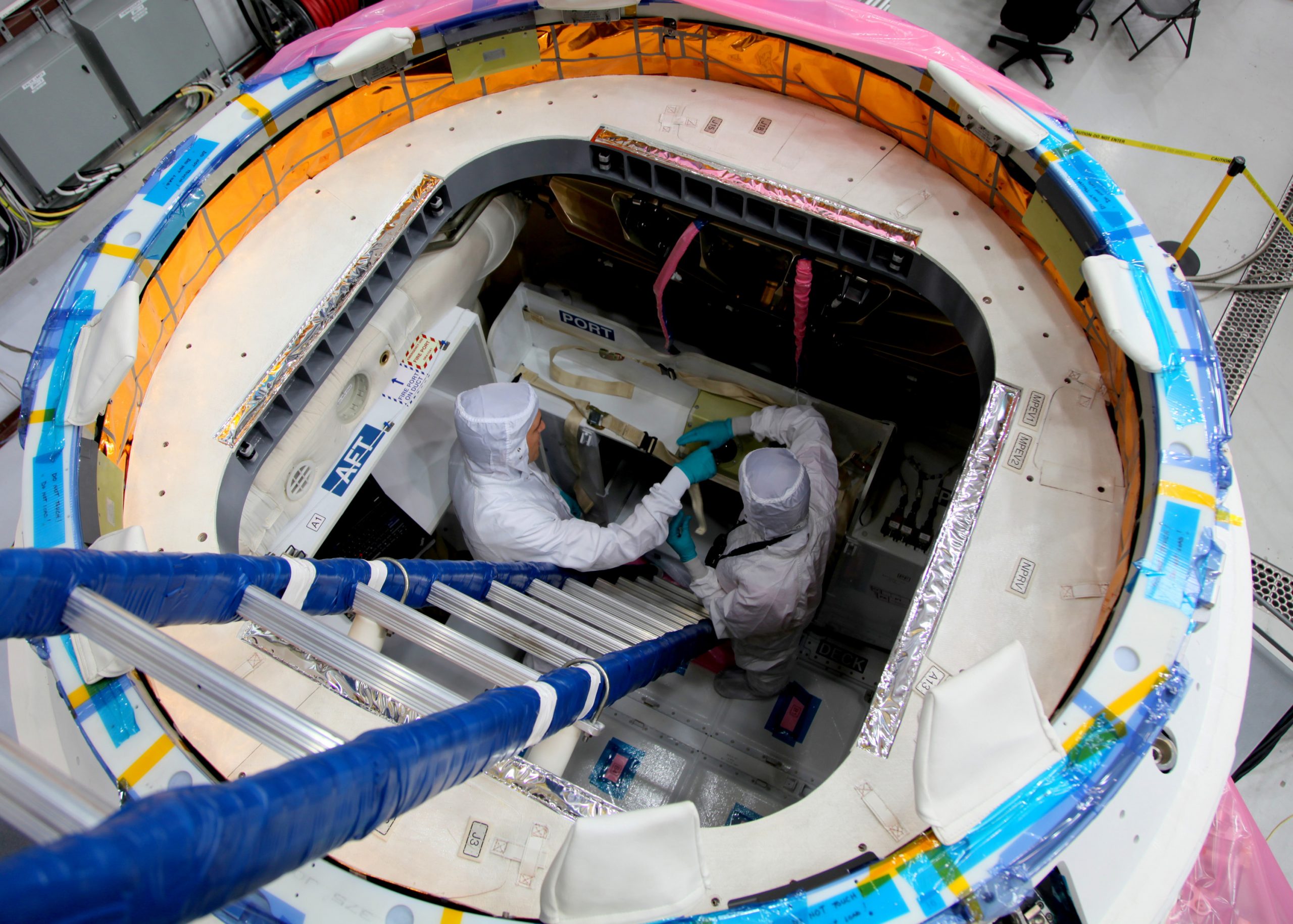 dragon capsule inside