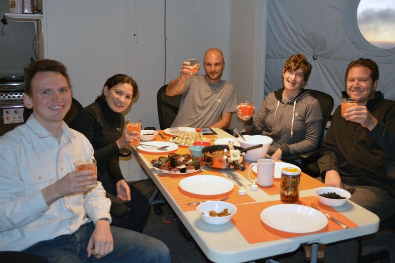 Crew dinner