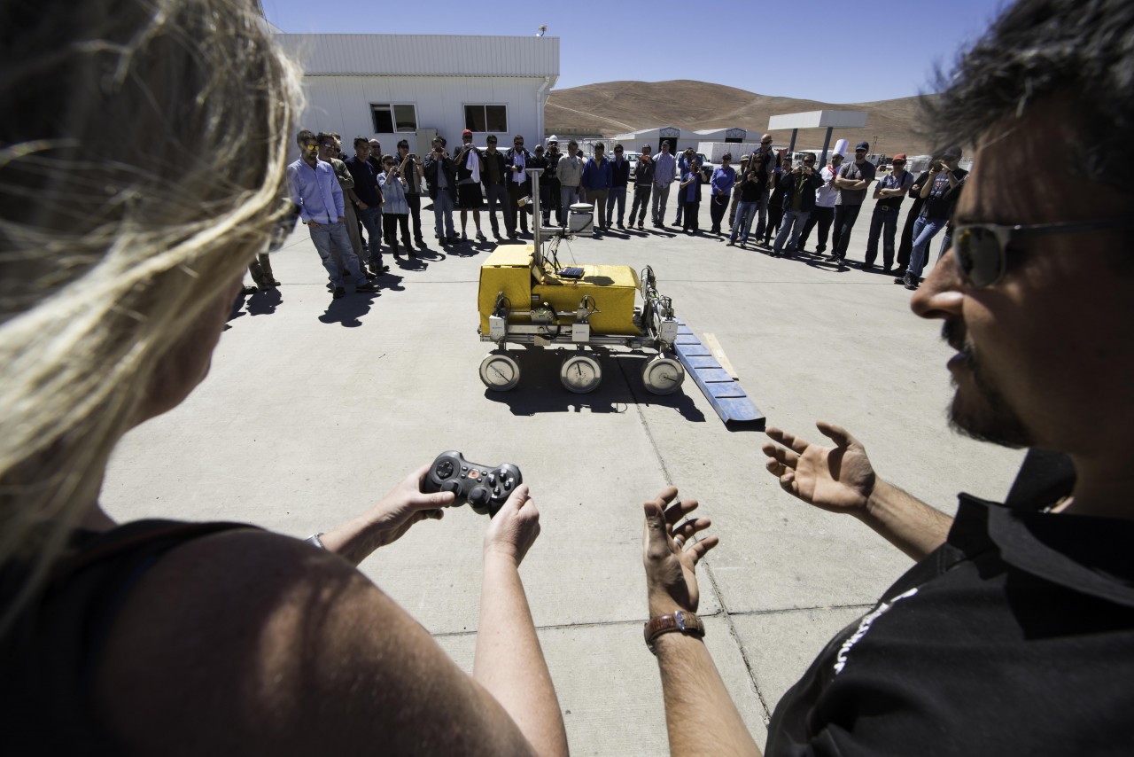 European Mars Rover Prototype on Test in Chile