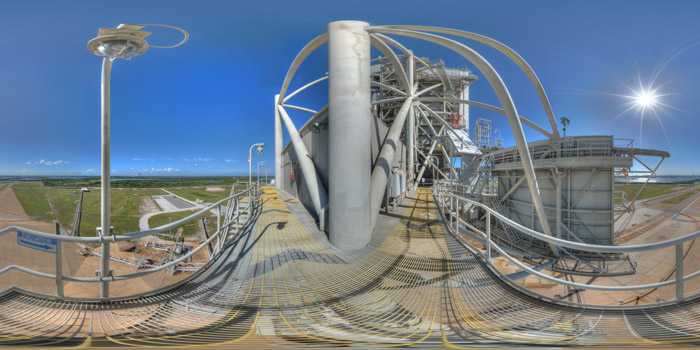 Inside Launch Pad 39A's Rubber Room